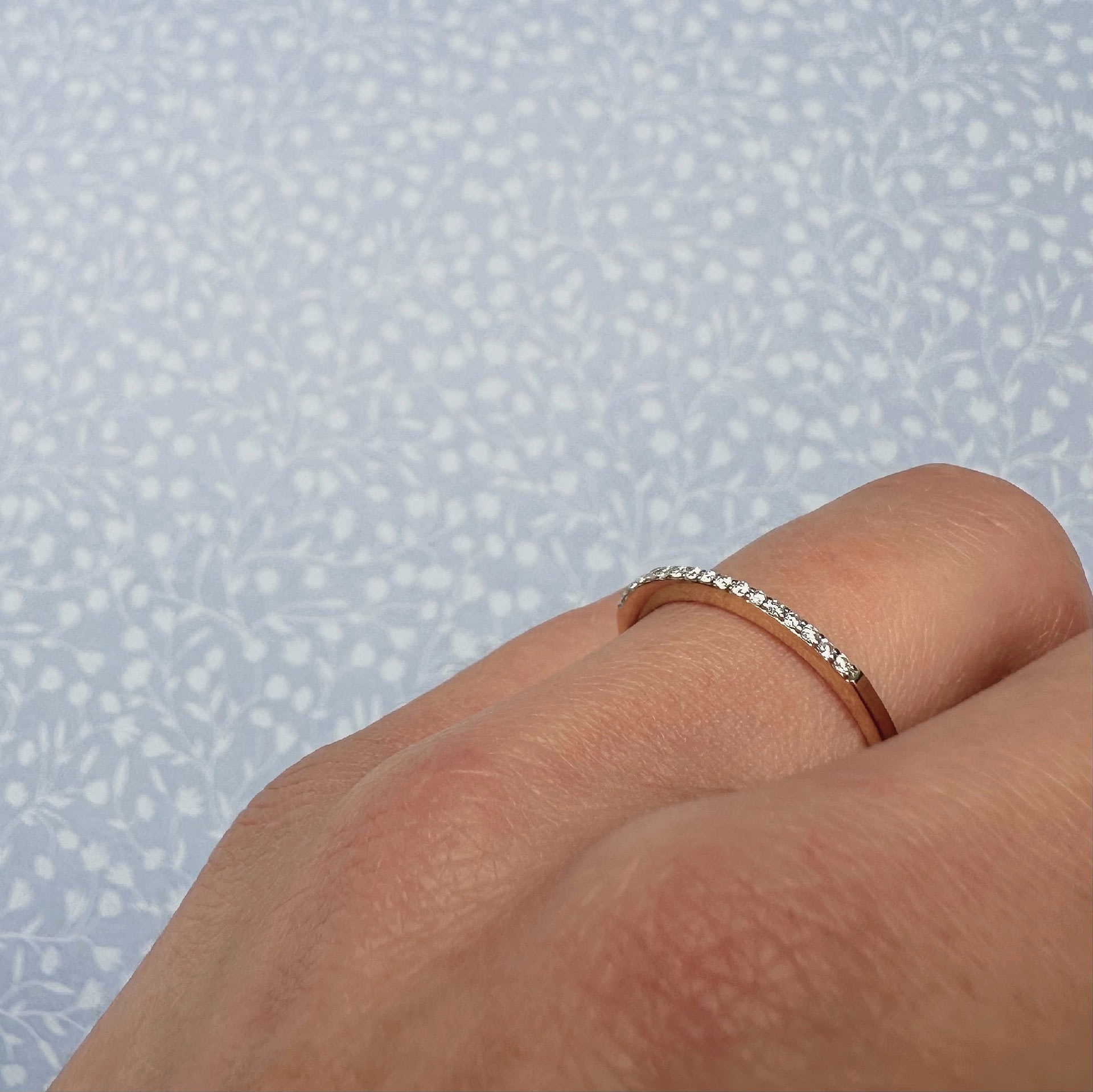 Eternity ring - "Dear Diamond" diamant 0.10 ct - Sieradenmeisje