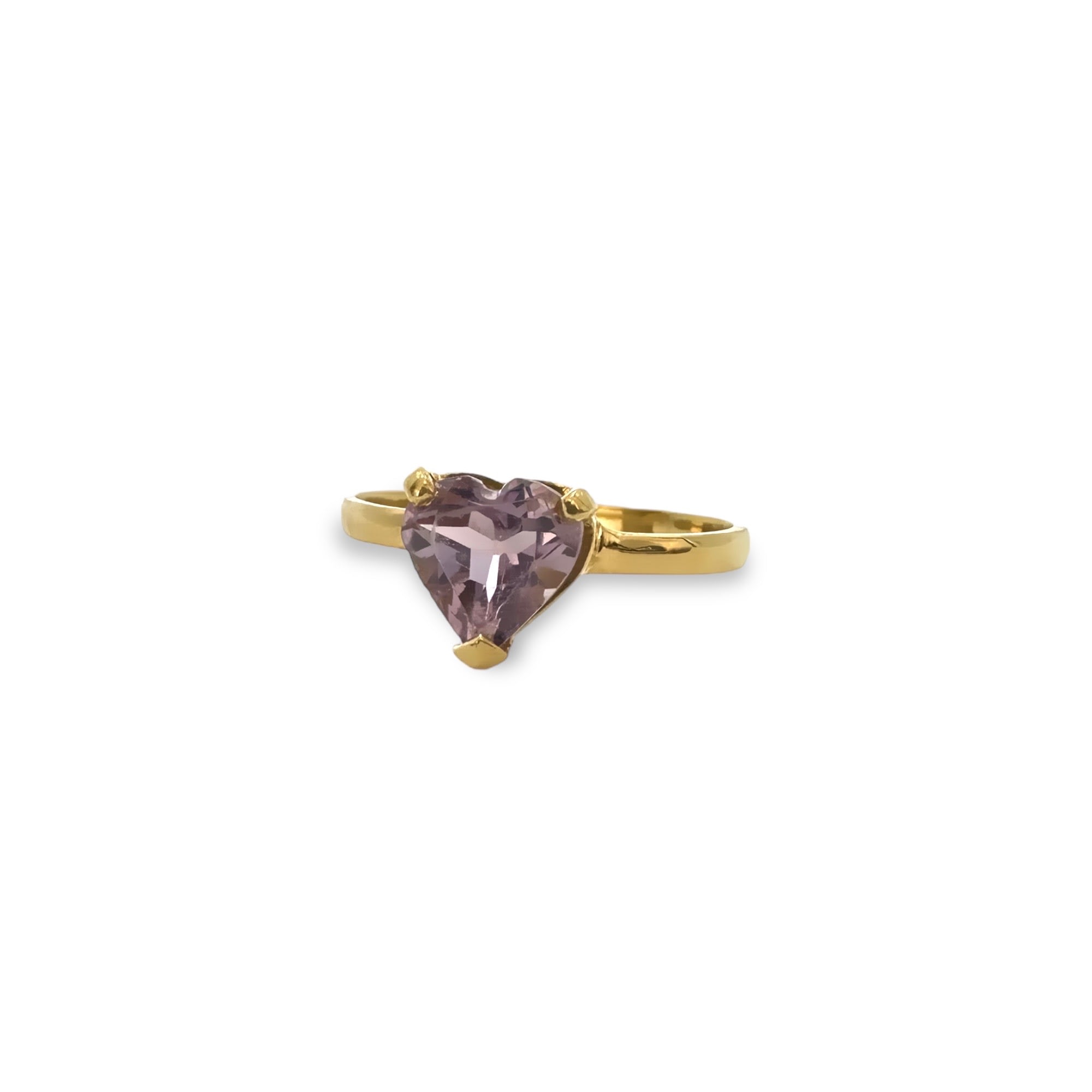 Vintage ring - "Pure Heart" Hart 18k - Sieradenmeisje