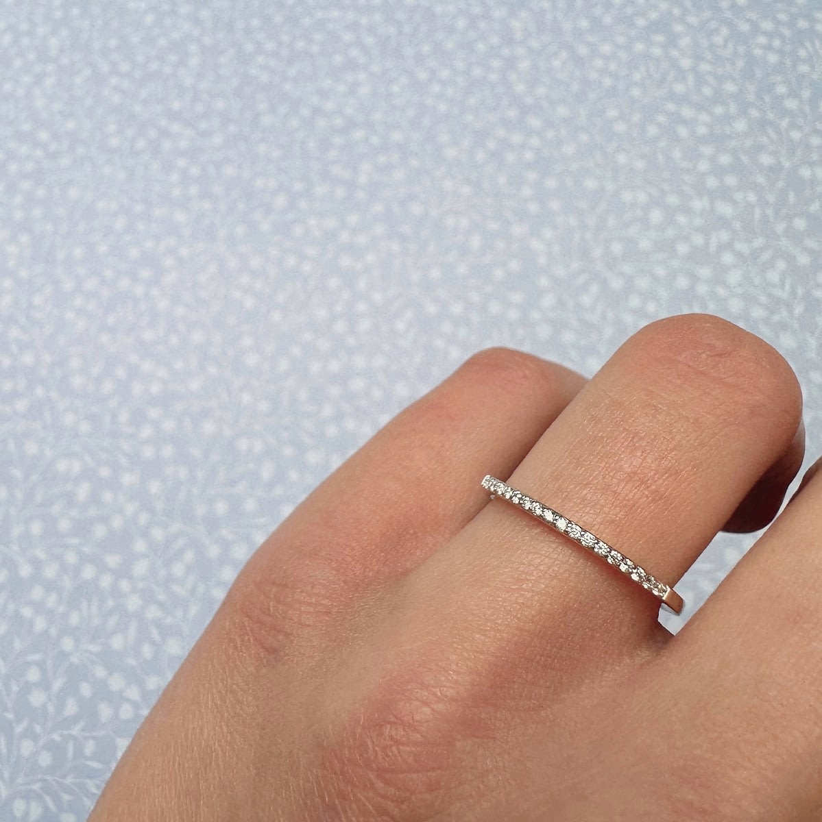 Eternity ring - "Dear Diamond" diamant 0.10 ct - Sieradenmeisje