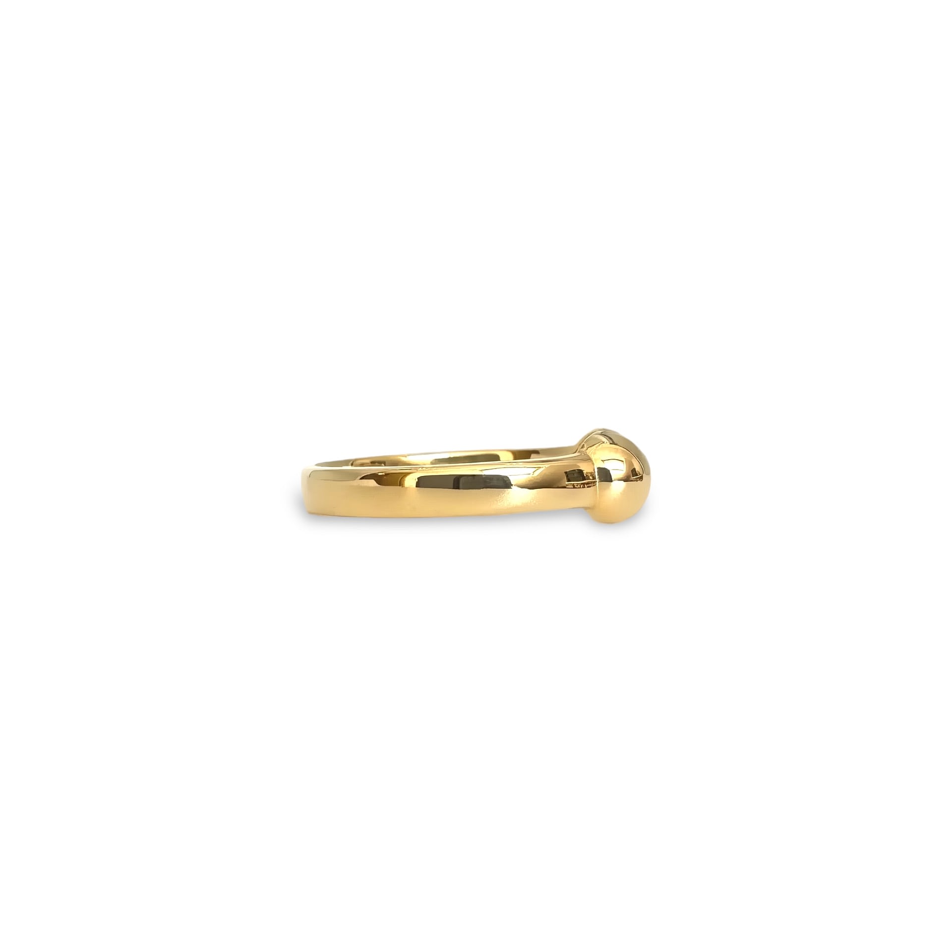 Torque ring - "Heroic Chic" Open ring met bollen - Sieradenmeisje